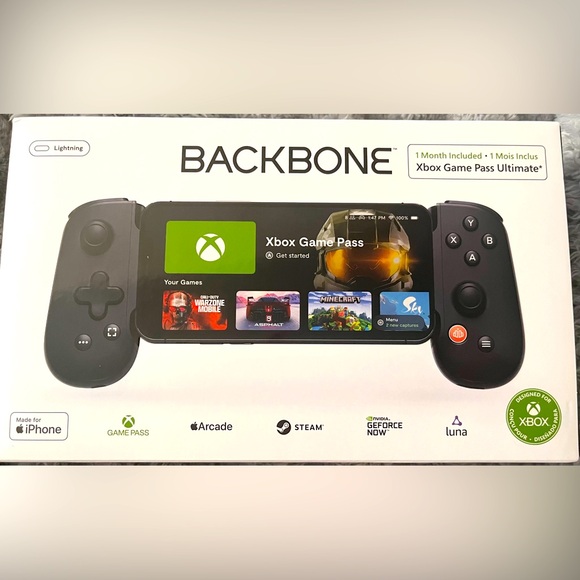 Video Games & Consoles | Nwot Xbox Backbone Lighting Made For Iphone ...